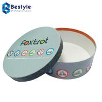 China Round Shape Candy Chocolate Gift Packaging Box With Lid for sale