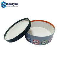 China Round Shape Candy Chocolate Gift Packaging Box With Lid for sale