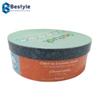 China Round Shape Candy Chocolate Gift Packaging Box With Lid for sale