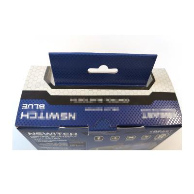 China Recycled 1200gsm Cardboard Toy Packaging Box Clear View With Handle for sale