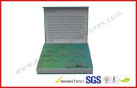 China PP Matt Green Gift Packaging Boxes Soft Touch Paper Customized for sale
