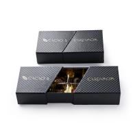 China 2 Layer Empty Chocolate Truffle Boxes Luxury Paper Packaging Paperboard for sale