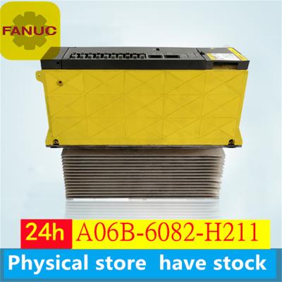 China High Reliability A06B-6082-H211 Spindle Amplifier with 11kW Output for CNC Machining Centers and Lathes for sale