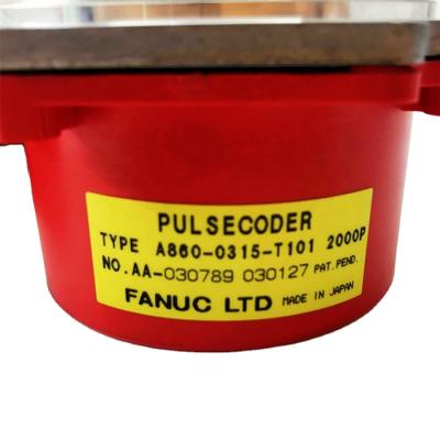 China Fanuc Pulse Coder A860-0315-T101 Incremental Encoder 2000 PPR 5V 10A Rated Current CNC Servo Motor for Fanuc Servo Systems for sale