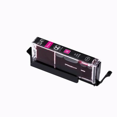 China Voedsel die Compatibele de Inktpatronen FDA PGI 670 CLI671 Vastgestelde BKCMY kleuren van Canon Te koop
