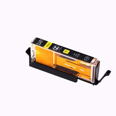 China Voedsel die Compatibele de Inktpatronen FDA PGI 670 CLI671 Vastgestelde BKCMY kleuren van Canon Te koop
