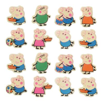 Cina Stampature per trasferimento del cioccolato di colore/muffa multiple del cioccolato maiale di Peppa per i bambini DIY in vendita