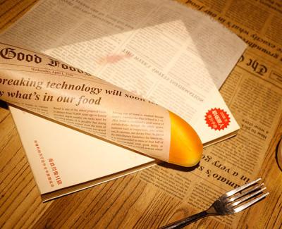 Cina Carta oleata d'imballaggio stampata del commestibile di prodotto da forno per la dimensione del pane A4 in vendita