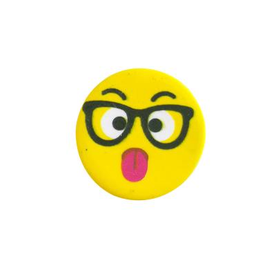 중국 노란 Emoji 착빙 훈장, 사용 가능한 식용 Emoji 컵케이크 상품 판매용