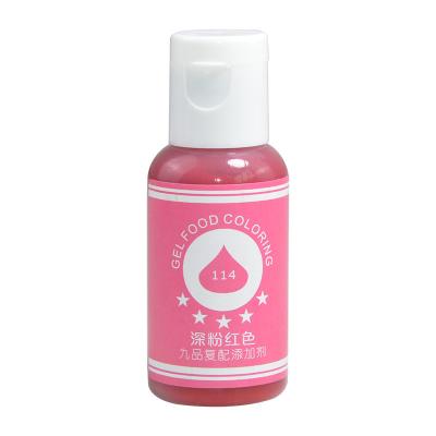 Cina Facile mescolare il gel di coloritura del fondente, colori commestibili rosa-intenso del gel in vendita