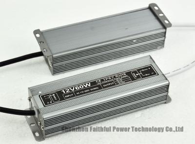 China Constant Voltage 12V 5A 60W Waterproof LED Power Supply IP67 12 Volt 5 Amp 60 Watt for sale