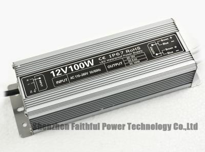 China IP67 Constant Voltage 100W 12V LED Switching Power Supply LED Grow Light Power Supply for Strip for sale