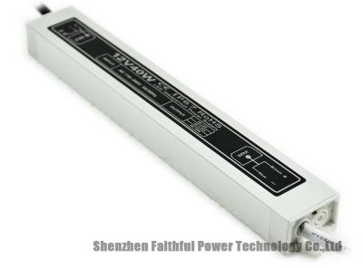 China DC Power Supply 40W Waterproof LED Power Supply 12V 24V IP67 with CE ROHS Certificates for sale