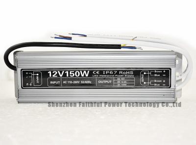 China IP67 Enclosed 150W 12V Waterproof LED Power Supply 12.5A 150 Watt Constant Volatge LED Driver for sale