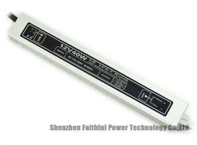 China Waterproof LED strip Driver 3.3A 12V 40 Watt Waterproof LED Power Supply 40W 12VDC for sale