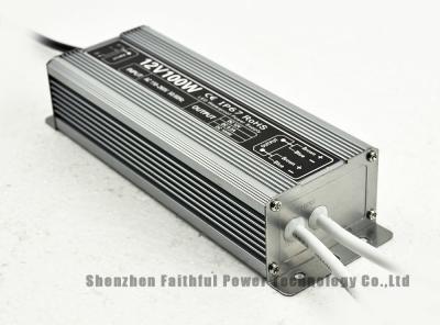 China 100W DC12V 8.5A Waterproof LED Power Supply IP67 Enclosed Switching Power Supply for sale