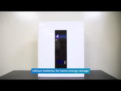 Wall mounted ESS system