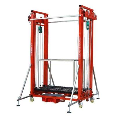 China 500kg Loading Electric Lifting Scaffold Customized 2-6m lifting electric scaffolding for sale