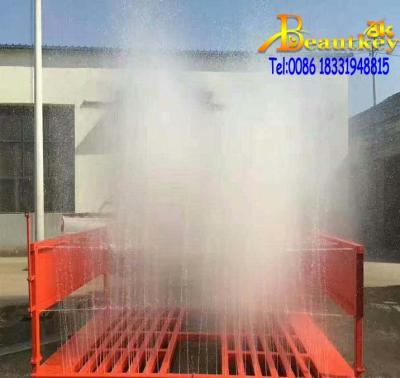 China Construction Site car washing machine 380V truck wheel cleaner for sale