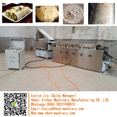 China Automatic Arabic Pita Bread Lavash Bread Naan Paratha Chapati Roti Maker Making Machine for sale