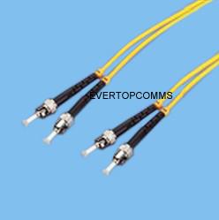 China ST/PC-ST/PC Singlemode Duplex Patch Cord for sale