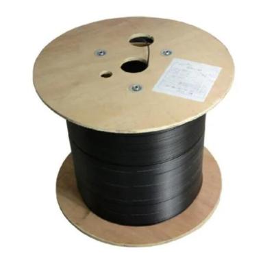 China G657A2 Optical Fiber Optic Drop Cable Singlemode 1 Core LSZH Outdoor Indoor Rollers Message 1km/Reel for sale