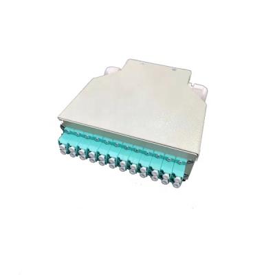 China 4-12 Port Din Rail Metal  Patch Panel Splice Box Terminal Box for sale