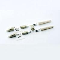 China LC PC Multimode 2.0mm Fiber Optical Connector unassembled for sale
