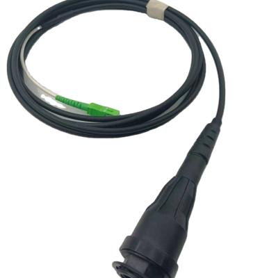 China Supertap SC Connector LSZH Sheath 5mm Cable Fiber Optic Patch Cord for sale