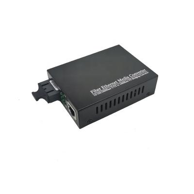 China 10/100/1000 20KM Dual Fiber SC Optical Ethernet Media Converter for sale