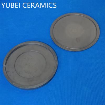 Cina disco del carburo di silicio 92HRA-94HRA, piatto ceramico nero del carburo di silicio in vendita