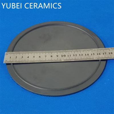 Cina disco del carburo di silicio 92HRA-94HRA, piatto ceramico nero del carburo di silicio in vendita