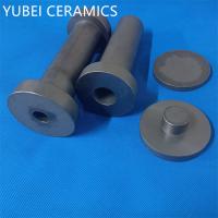 China Black Sic Structural Ceramic Plate High Temperature Resistant For Machining Industry for sale