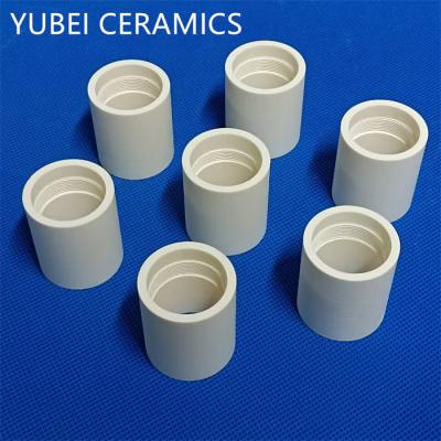 Cina 99 Tubo isolante in ceramica di ossido di alluminio con filettatura interna in vendita