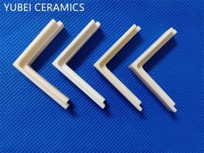 China Customized Insulating Ceramics Material L-Type Alumina Structural Ceramics for sale