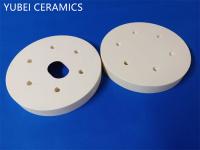 China High Hardness Ceramic Round Plate , High Temperature Ceramic Disc for sale