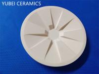China High Hardness Ceramic Round Plate , High Temperature Ceramic Disc for sale