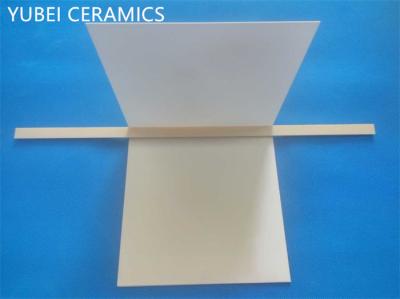 China 1 mm dicke 95 Aluminiumoxid-Keramikplatten Dünne Keramikplatte 300 GPa zu verkaufen