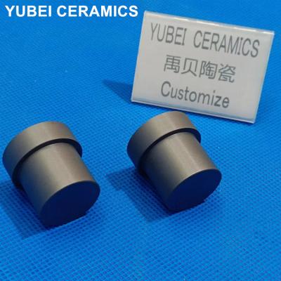 China Op maat gemaakte Density Black SSic keramische componenten voor hoge temperatuur omgeving for sale