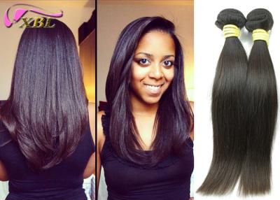 China 16 Inches Short Cambodian Virgin Hair , Healthy 100 Cambodian Straight Weave Human Hair for sale