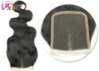 China Peruvian Remy Lace Front Closure With Baby Hair , 16