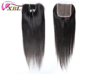 China 3 Sluiting van het het Menselijke Haar de Volledige Kant van het manierdeel met Rechte de Stijllengte 10 van het Babyhaar“ - 18“ Te koop