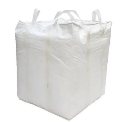 China Wholesale PP Woven Jumbo 1 Ton Big Bags 1000kg Fabric Fibc Bag Bulk 1.5 Ton 1500kg Bulk Jumbo Baffle Bag for sale