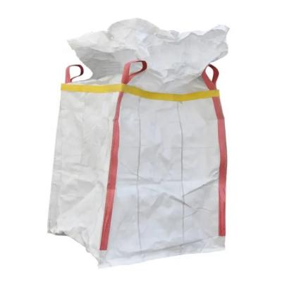 Cina Fibc di alta capacità Big Bulk Packing Ton Bag Pp Jumbo Bags per la sabbia Costruzione di cemento Super Sack Cina in vendita