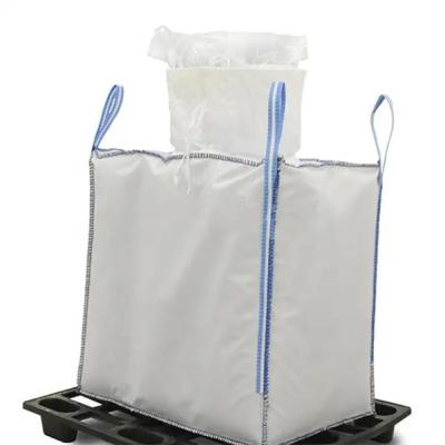 Cina Fibc di alta capacità Big Bulk Packing Ton Bag Pp Jumbo Bags per la sabbia Costruzione di cemento Super Sack Cina in vendita