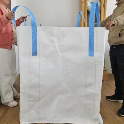 China Big Bag Jumbo FIBC Redondo Ultra-Durável com Construção Reforçada em PP Tecido para Manuseio de Materiais a Granel de Alta Resistência à venda