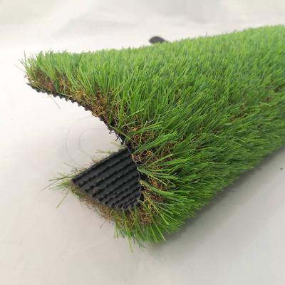 중국 부드러운 40mm 덩어리 높이의 인공 잔디 야외 정원 실내 스포츠 프로젝트 및 축구장 판매용