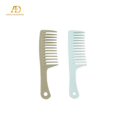 China Custom Beauty Hair Brush Factory Outlet high quality plastic hair comb wide High quality for sale