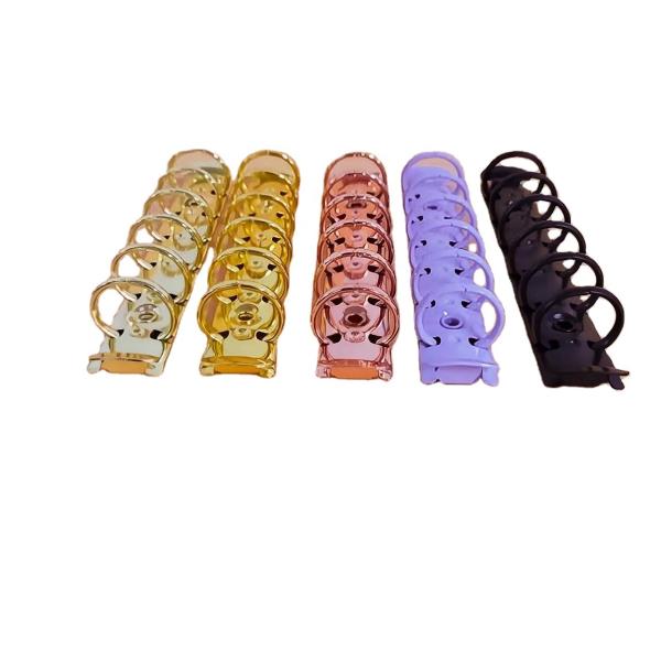 Quality Manufacturer Provides Hardware Binder 6 Rings A7 20MM Book Buckle Exquisite School Supplies for sale
