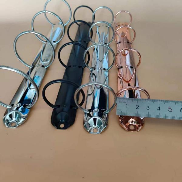 Quality High Quality Nickel-Plated O-Ring Metal Clips for Office Document & Bill for sale